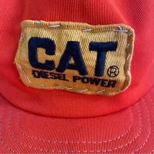 Vintage | Accessories | Vintage 8s Cat Diesel Power Trucker Hat | Poshmark